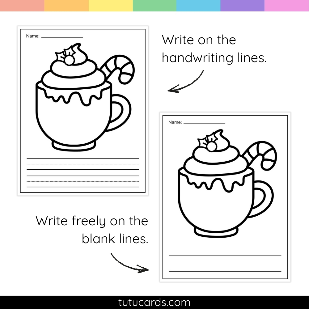 Hot Chocolate Tear Art Activity | Christmas Craft | Fine Motor ...